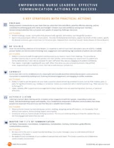 Mastering the Art of Communication for Nurse Leaders - Inspire Nurse ...